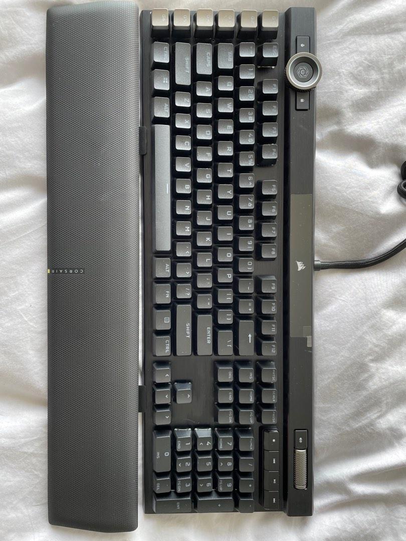 Co RSAIR CH-912A01A-NA K100 RGB Optical-Mechanical Gaming Keyboard ...