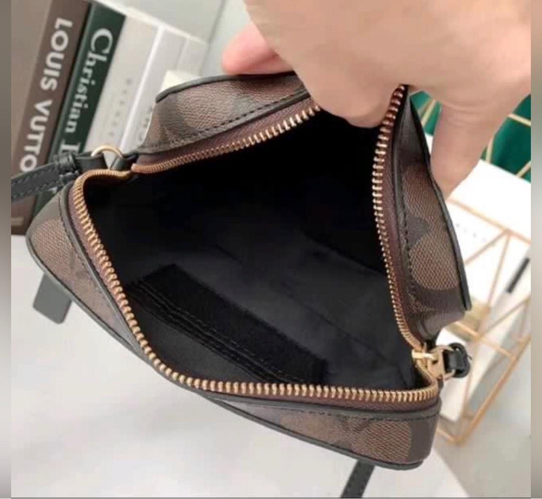 Coach square sling bag, Women's Fashion, Bags & Wallets, Cross-body ...
