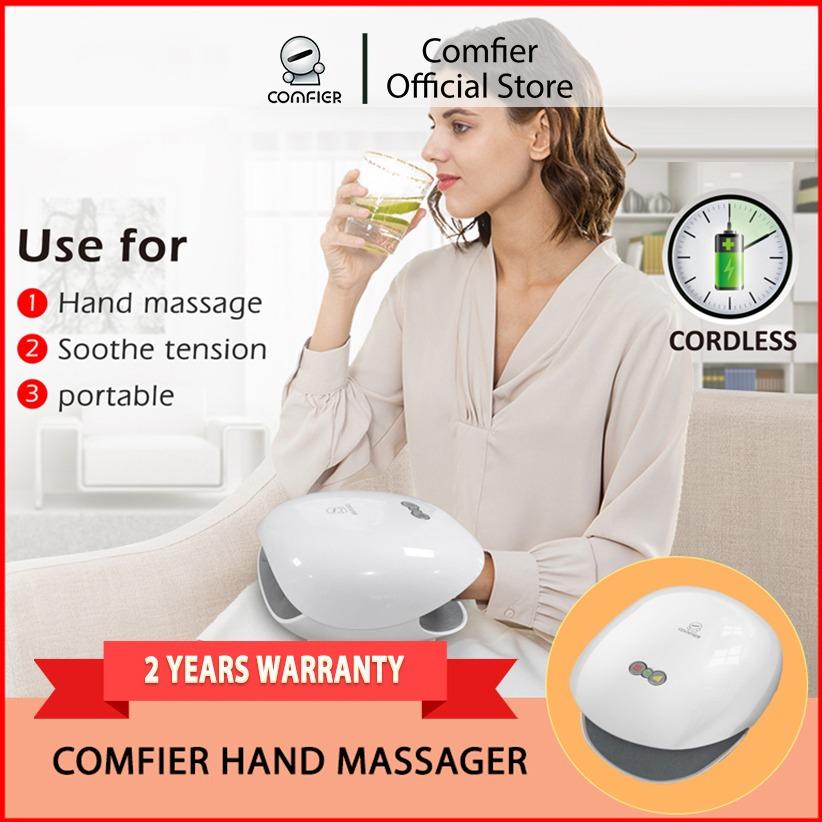 Cordless Air Compression Hand & Fingers Massager, Health & Nutrition ...