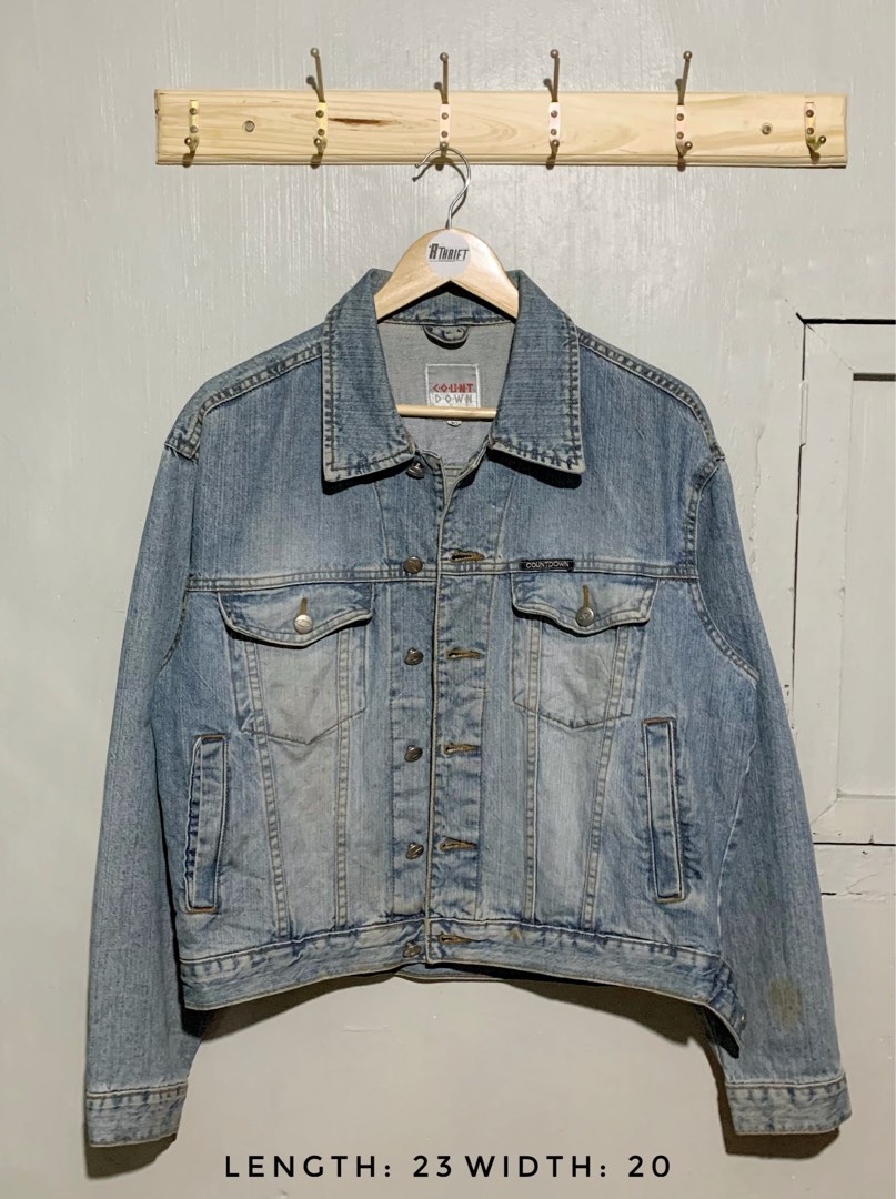 Countdown Denim Jacket, Men's Fashion, Coats, Jackets and Outerwear on ...