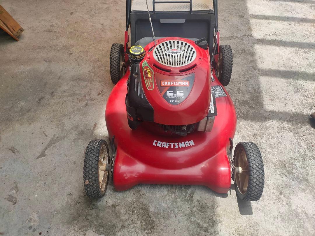 Craftsman Rotary Lawn Mower, Furniture & Home Living, Gardening ...