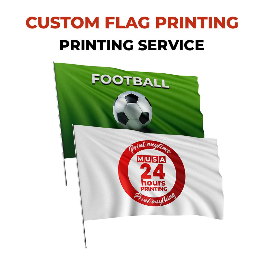 Custom Flag Printing Service, Hobbies & Toys, Stationery & Craft, Art ...