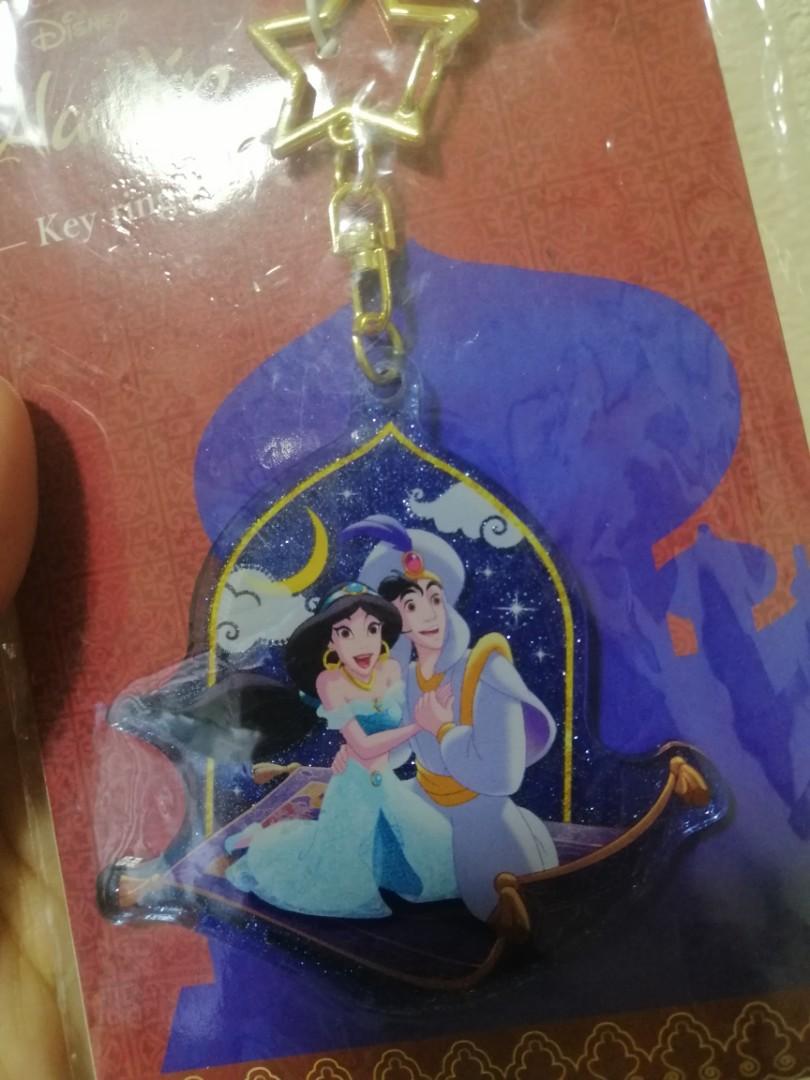 Disney jasmine & aladdin key ring, Hobbies & Toys, Memorabilia ...