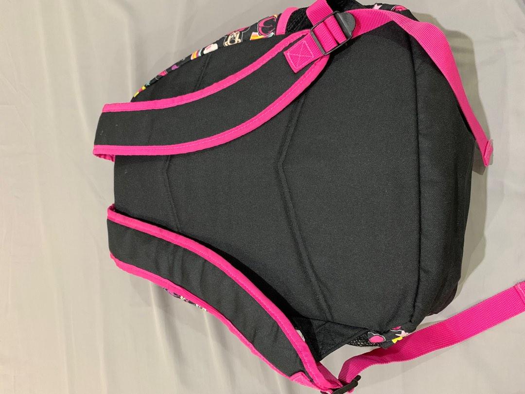 Disney Store Minnie Mouse Hooded Backpack, Women's Fashion, Bags & Wallets, Backpacks on Carousell