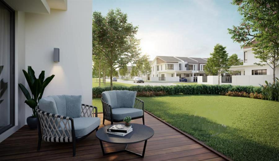 Double Storey Superlink House - Tiara Sendayan, Property, For Sale on ...