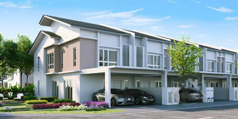 Double Storey Superlink House - Tiara Sendayan, Property, For Sale on ...