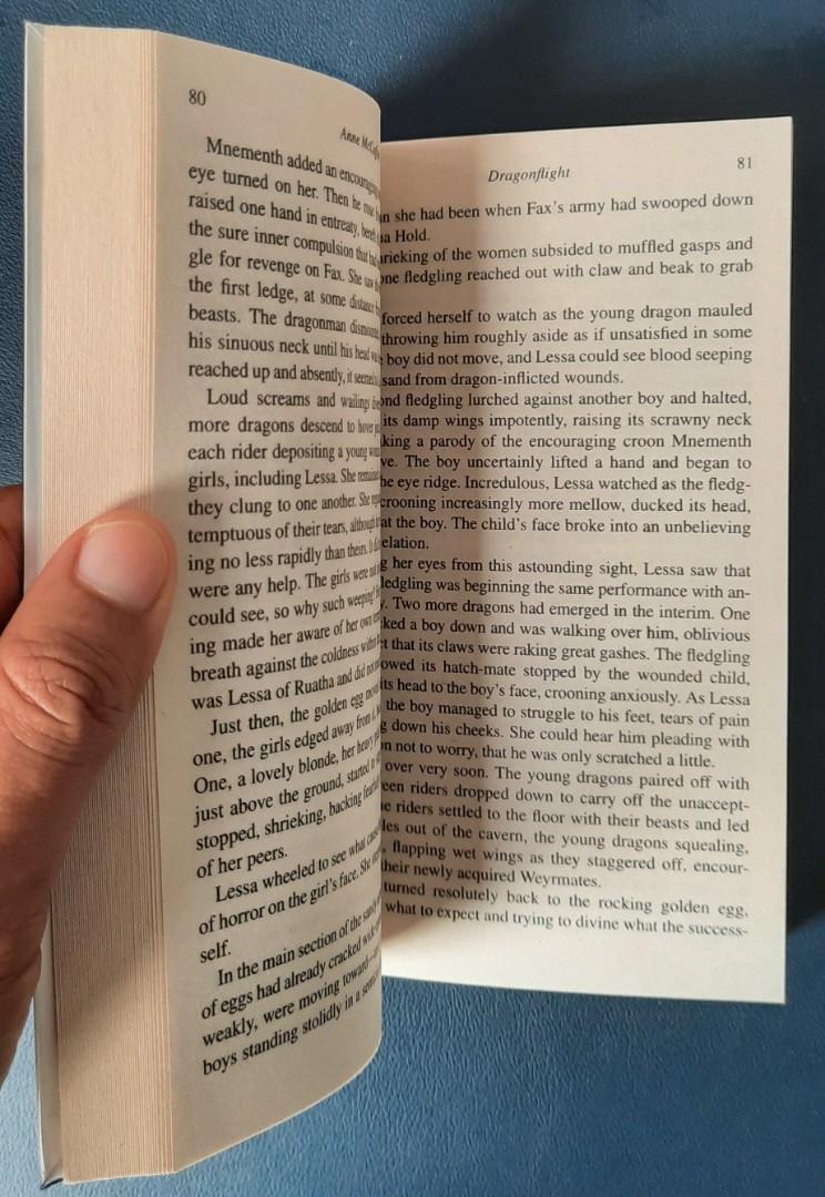 Dragonflight (The Dragonriders of Pern #1) by Anne McCaffrey, Hobbies ...