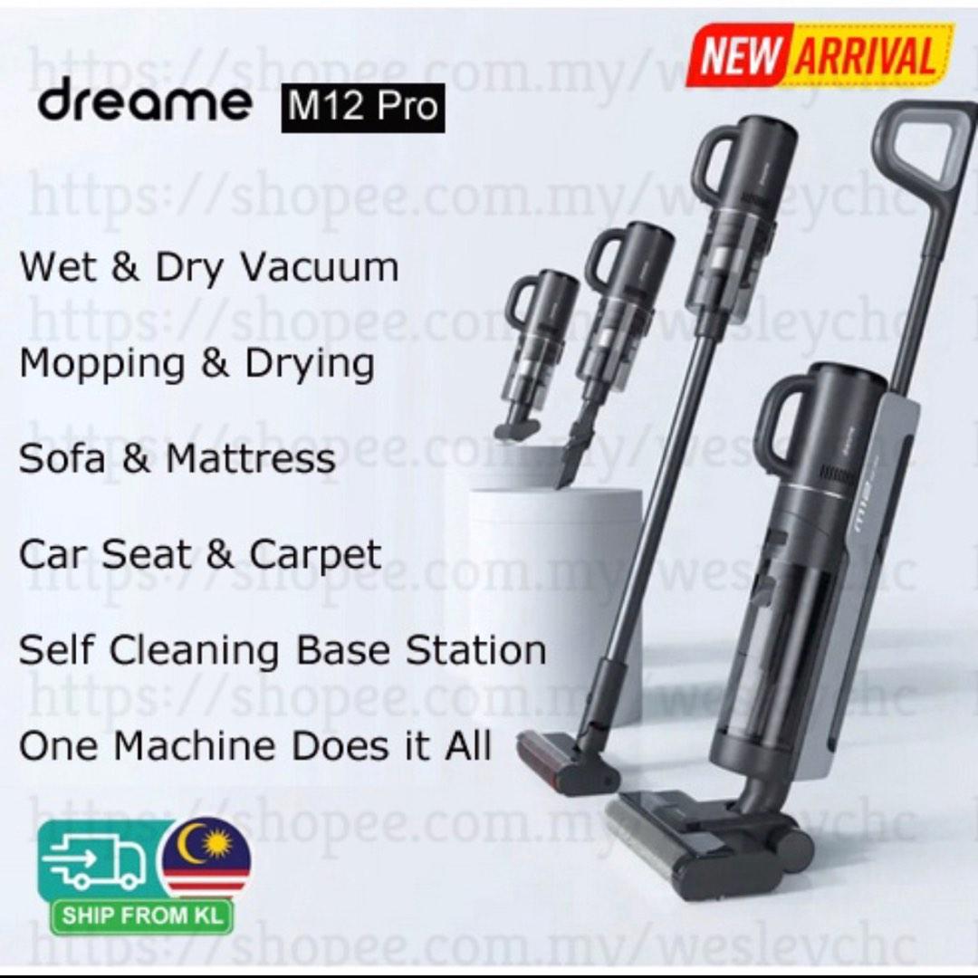 Dreame M12 Pro All in One Wet & Dry Smart Cordless Vacuum Floor Cleaner ...