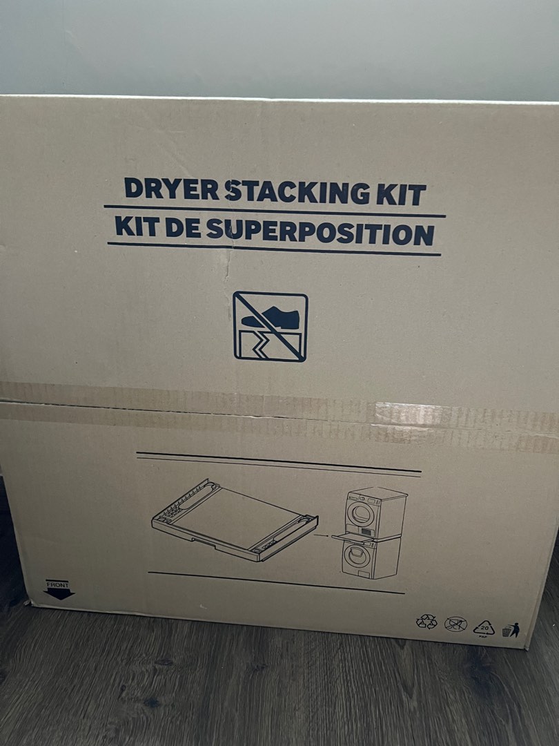 Dryer stacking kit, TV & Home Appliances, Washing Machines and Dryers ...