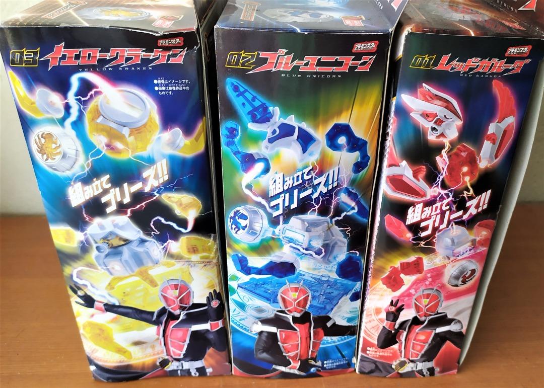 DX PLAMONSTER GARUDA UNICORN KRAKEN KAMEN RIDER WIZARD BANDAI, Hobbies ...