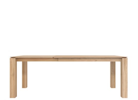 Ethnicraft Teak Slice Extendable Dining Table- 180/280x1 00x76 cm, Furniture & Home Living ...