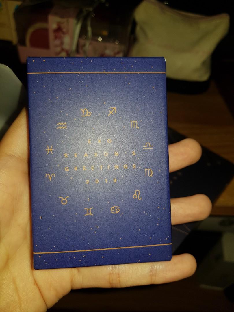 Exo season greetings 2019 DVD, Hobbies & Toys, Memorabilia ...