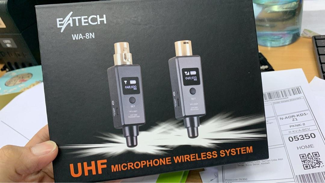 Ezitech WA8-N portable wireless mic converter’s, Hobbies & Toys, Music ...
