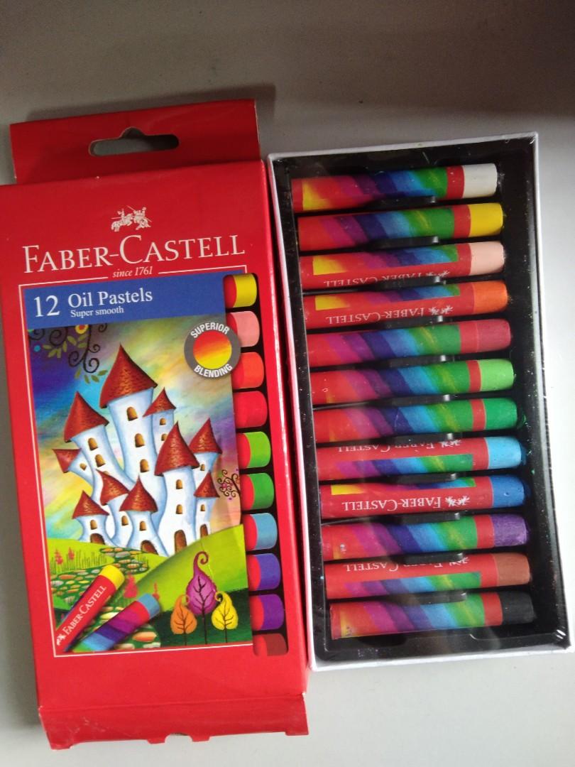 Faber Castell Oil Pastel 12s, Hobbies & Toys, Stationary & Craft, Other ...