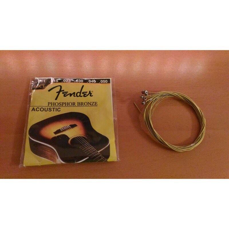 Fender Acoustic Guitar String Set, Hobbies & Toys, Music & Media, Music ...
