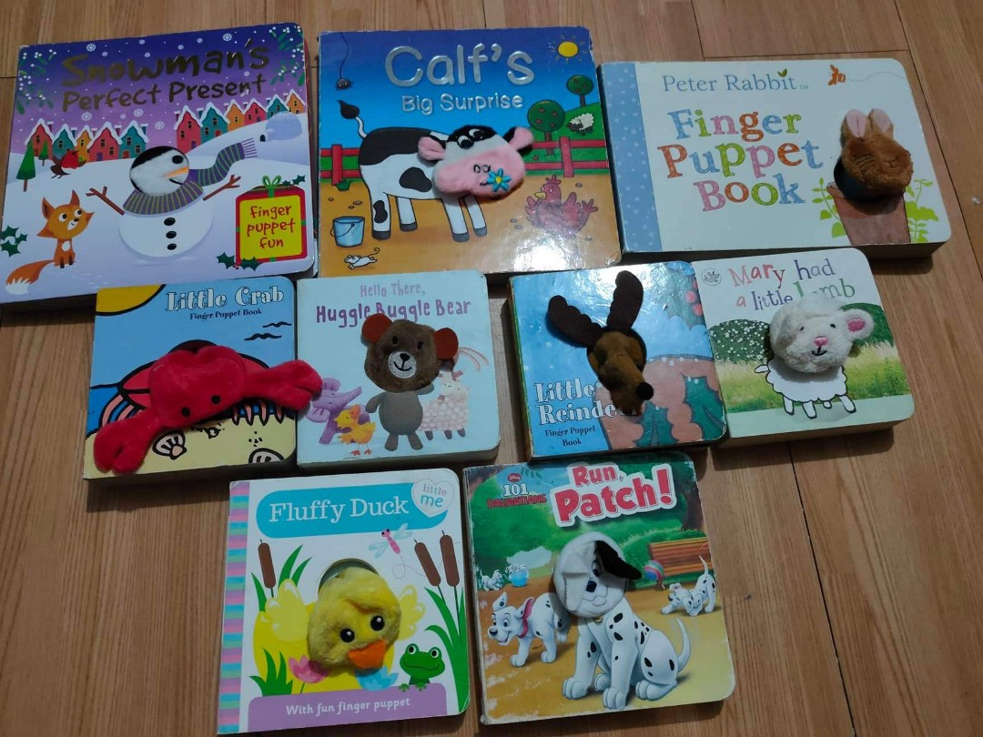Finger Puppet Boardbook Price per piece, Hobbies & Toys, Books ...
