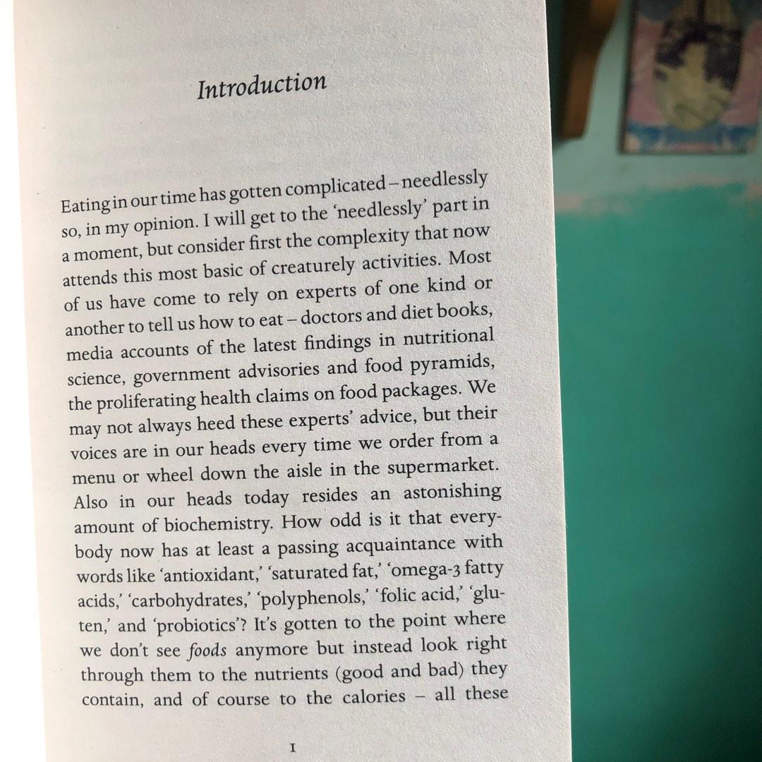 Food Rules by Michael Pollan, Hobbies & Toys, Books & Magazines ...