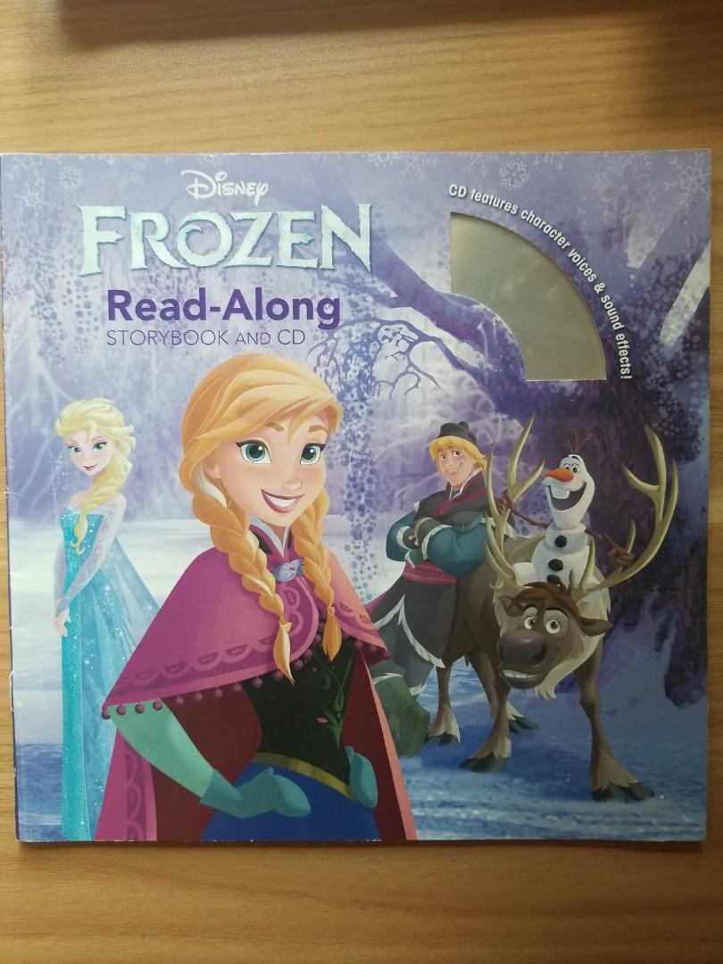 Frozen Read-Along Storybook, 興趣及遊戲, 書本 & 文具, 小說及非小說 - Carousell