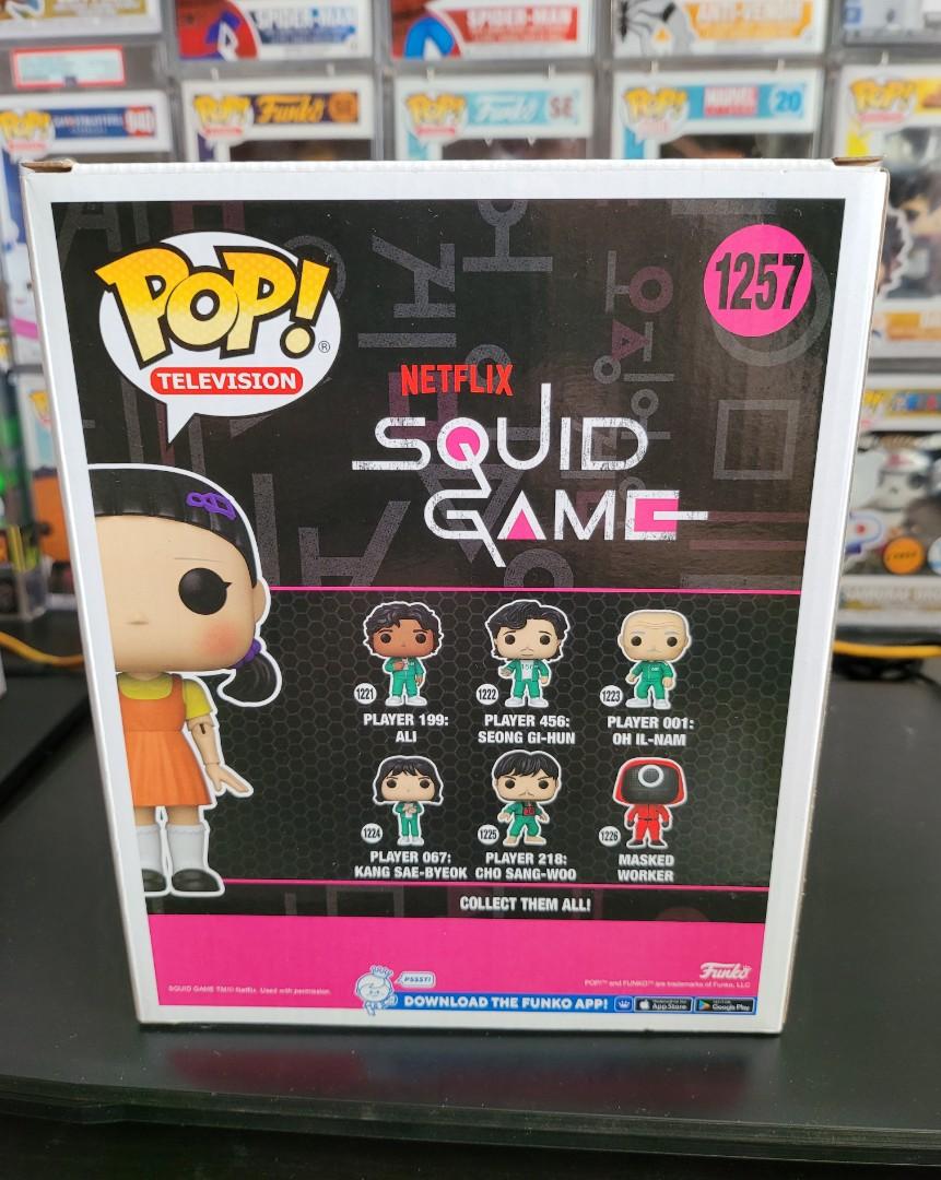 funko squid game young hee doll 6 inch, Hobbies & Toys, Toys & Games on ...