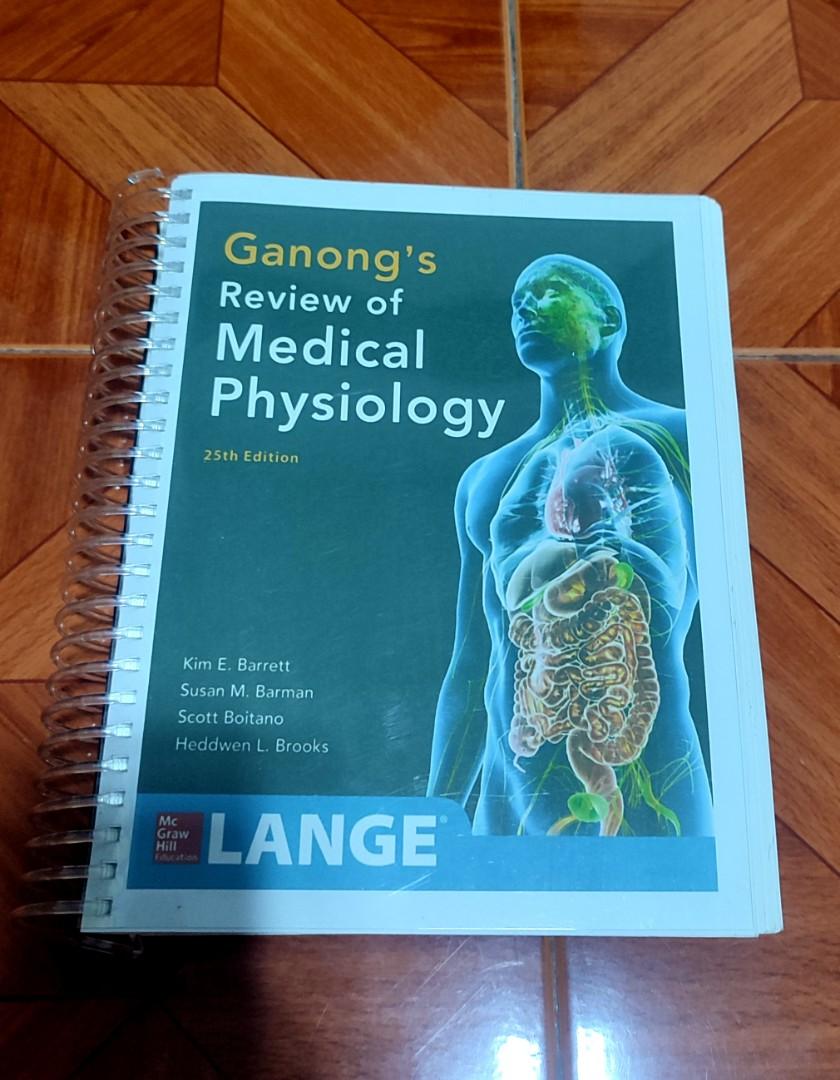 GANONG'S REVIEW OF MEDICAL PHYSIOLOGY 25TH EDITION, Hobbies & Toys ...