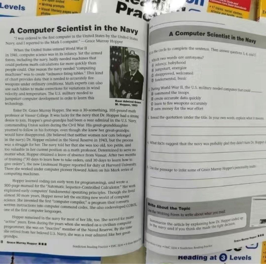 GEP preparation: Non fiction reading practice set, Hobbies & Toys ...