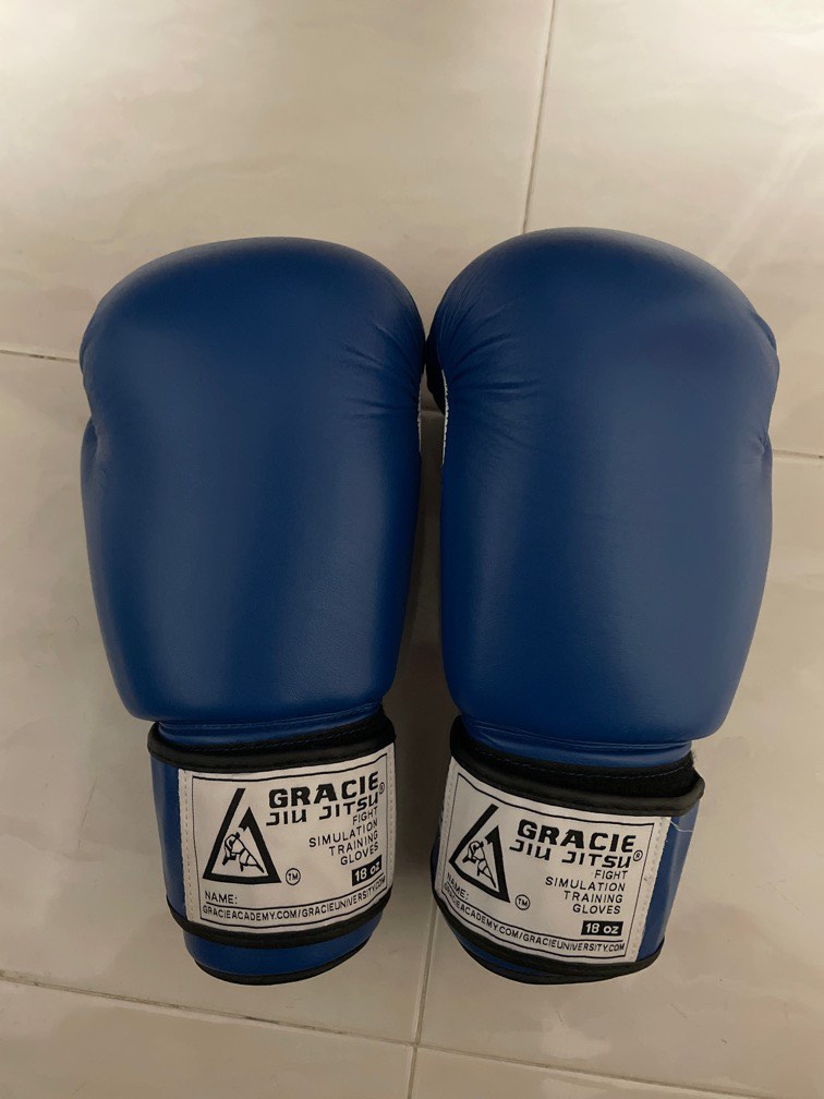 Gracie 18 Oz Boxing Glove, Sports Equipment, Other Sports Equipment and ...
