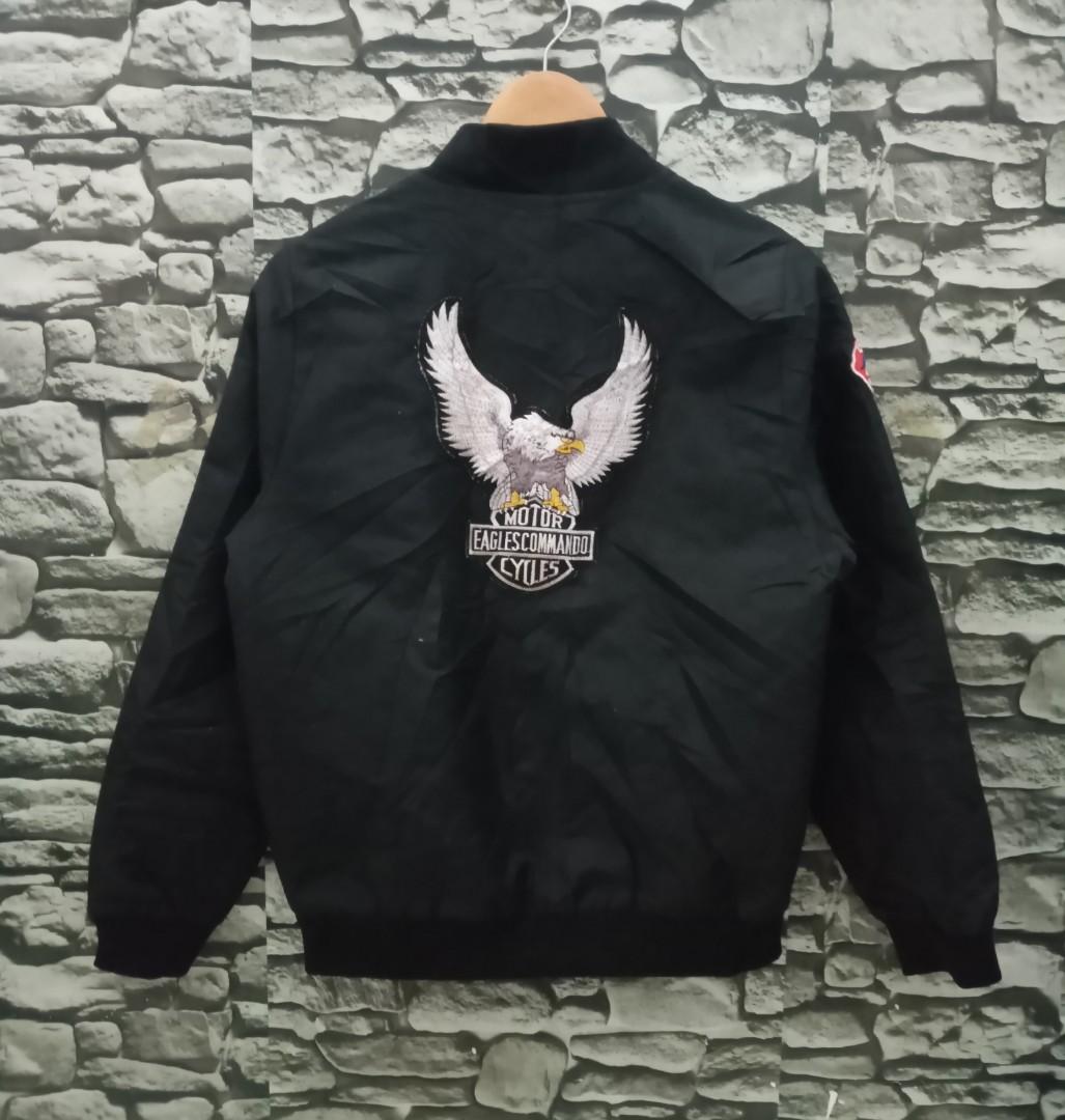 harley davidson bomber jacket, Men's Fashion, Coats, Jackets and ...