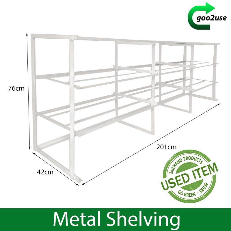 Heavy Duty 3 Tier Metal Rack Shelving, Furniture & Home Living ...