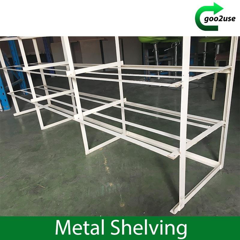 Heavy Duty 3 Tier Metal Rack Shelving, Furniture & Home Living ...