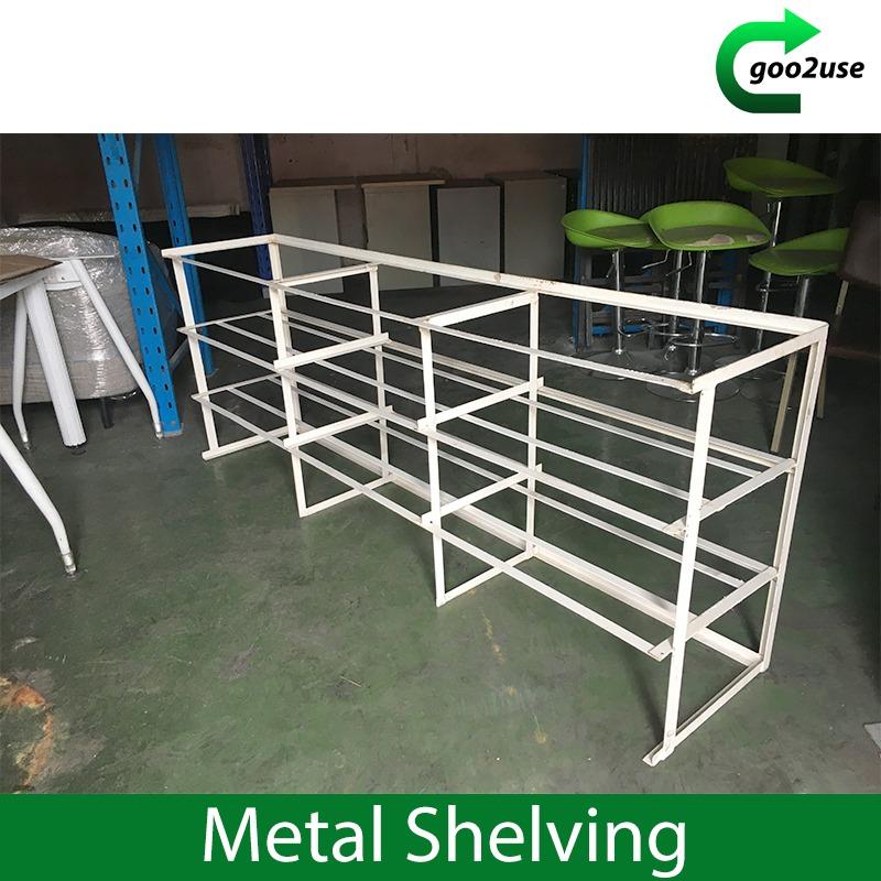 Heavy Duty 3 Tier Metal Rack Shelving, Furniture & Home Living ...