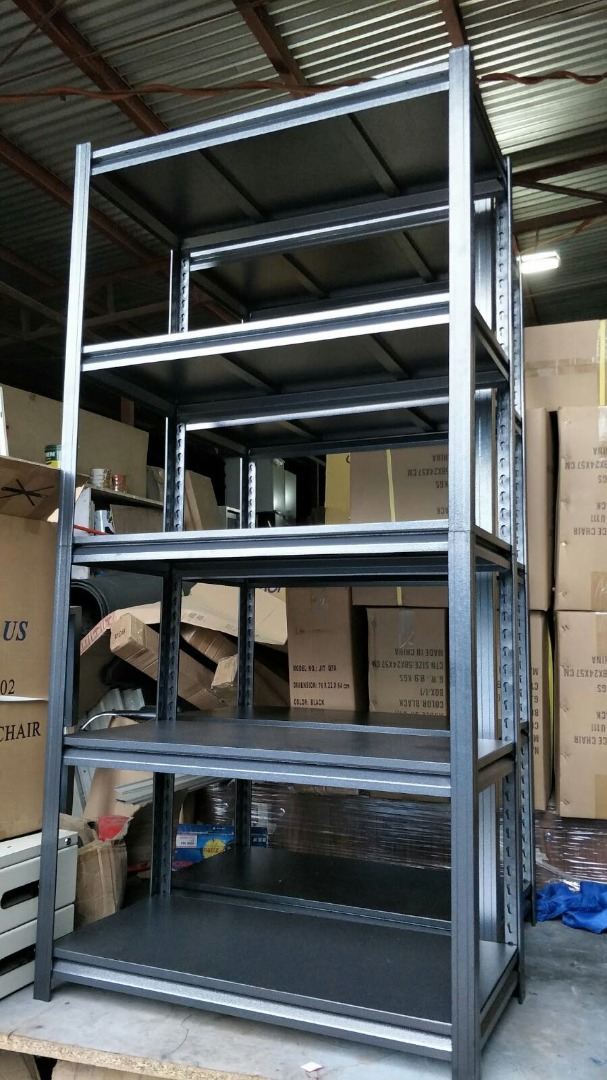 HEAVY DUTY STEEL RACKS, Furniture & Home Living, Furniture, Shelves, Cabinets & Racks on Carousell