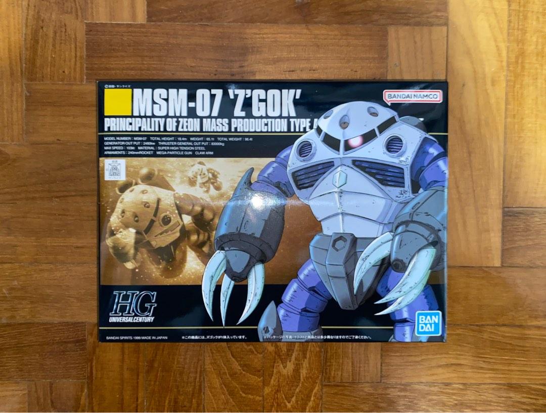 HGUC MSM-07 Z’Gok Zgok Gundam HG Gunpla, Hobbies & Toys, Toys & Games on Carousell