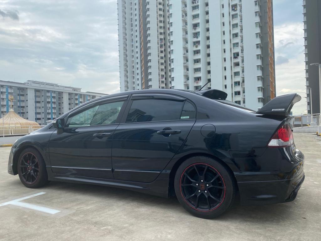 Honda civic fd fd1 fd2 fd3 fd4 fd2r bodykit spoiler, Car Accessories, Accessories on Carousell