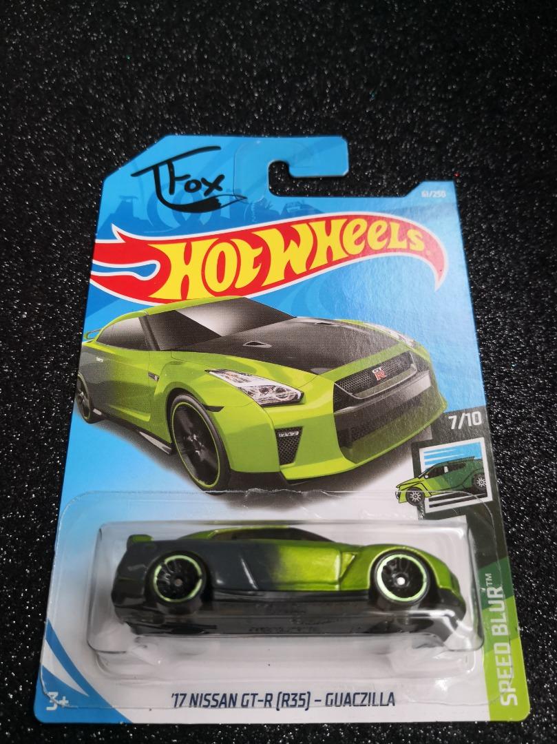 Hot Wheels '17 Nissan GT-R R35 - Guaczilla TFox Tanner Fox Skyline ...