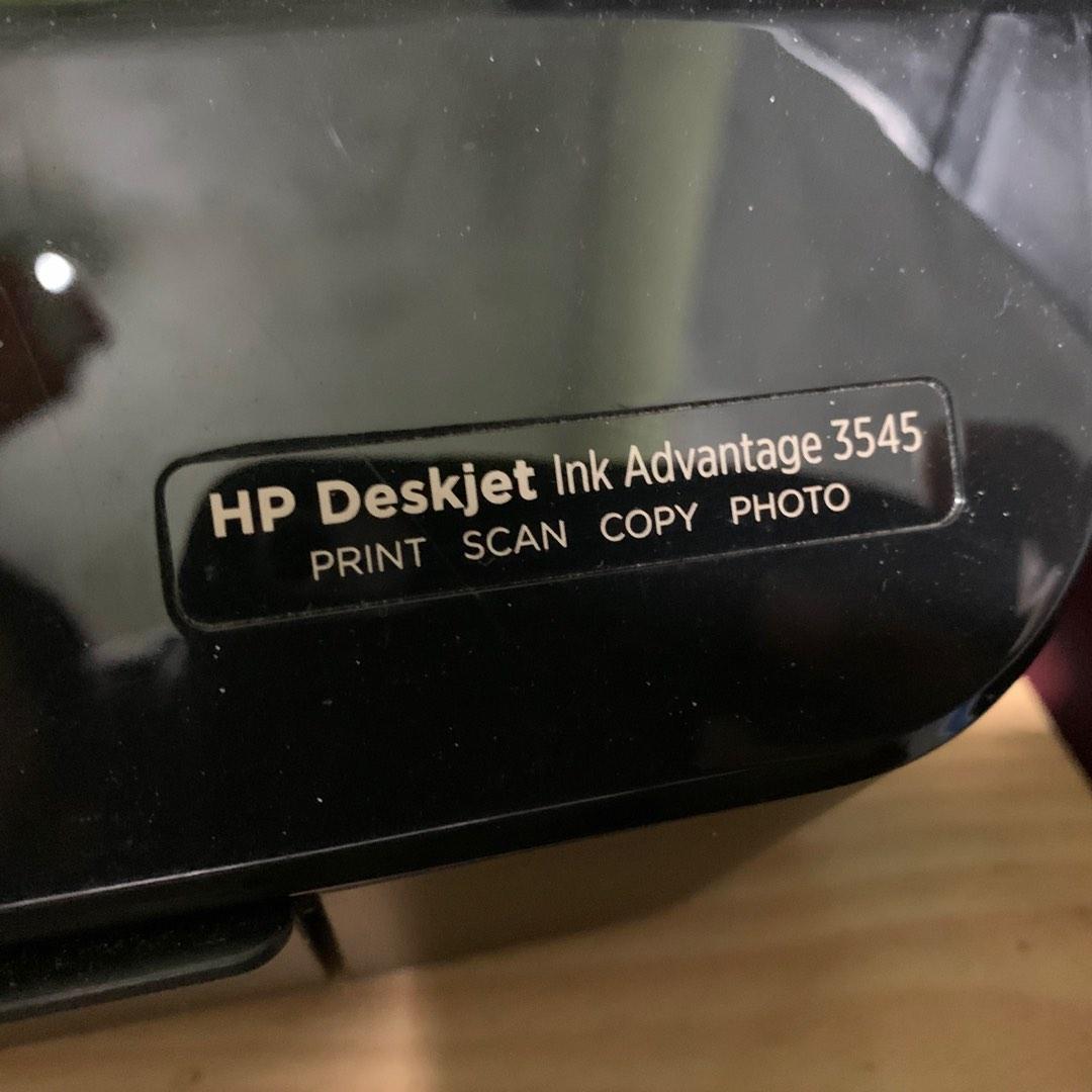 HP Deskjet Ink Advantage 3545, Computers & Tech, Printers, Scanners ...