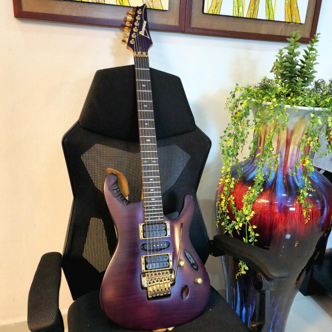 Ibanez EGEN18-TVF Herman Li Signature Electric Guitar WTS WTT, Hobbies ...