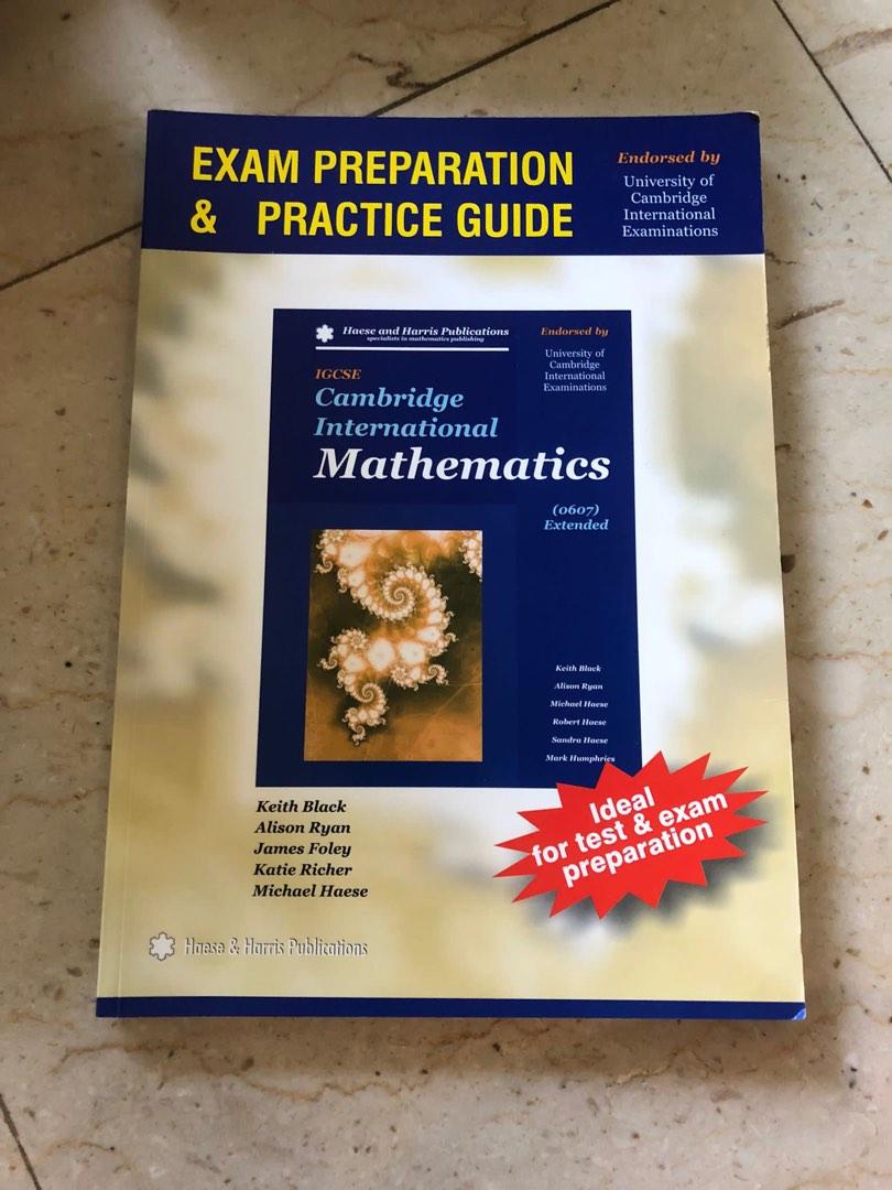 IGCSE Cambridge Math textbook & Exam prep book, Hobbies & Toys, Books ...