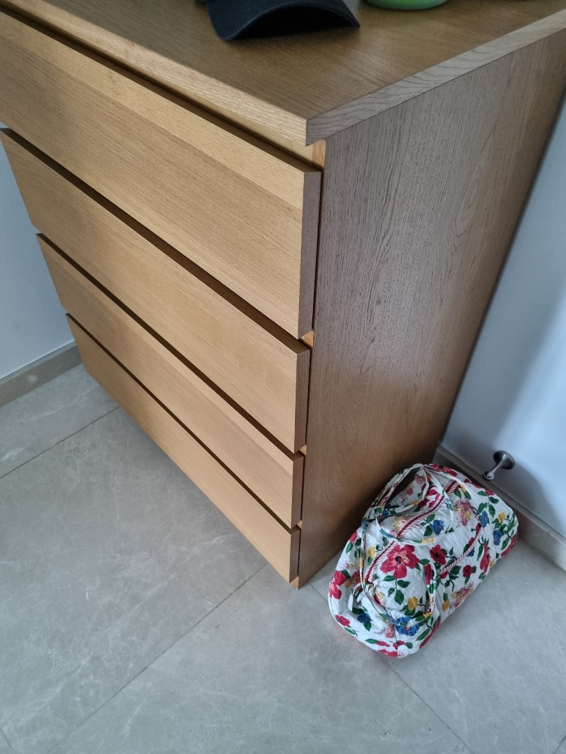 Ikea cainet with 5 drawers, Furniture & Home Living, Furniture, Shelves ...