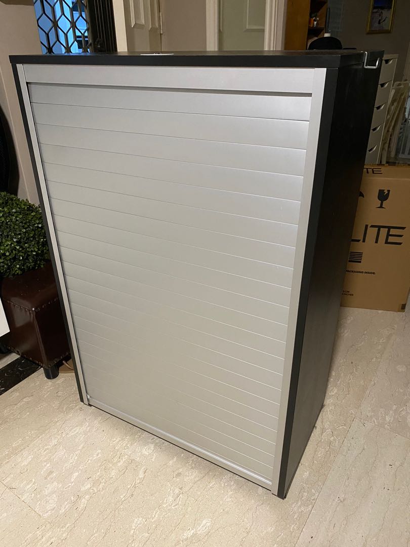 IKEA Galant cabinet with front shutter door, Furniture & Home Living ...