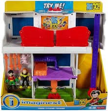 Imaginext Teen Titans Tower Playset, Hobbies & Toys, Toys & Games on ...