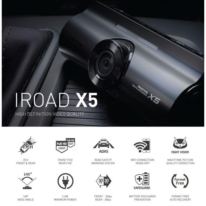 Korea IROAD In-Car Recording Dashcam & Installation Services, Car ...