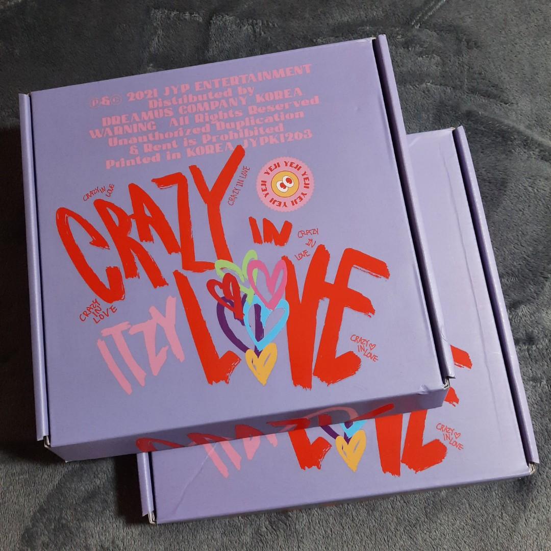 itzy yeji ver crazy in love cil album, Hobbies & Toys, Memorabilia ...