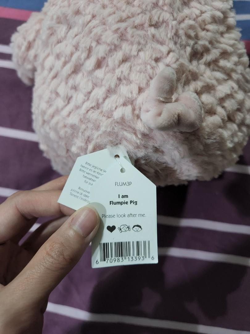 Jellycat Flumpie Pig BNWT, Hobbies & Toys, Toys & Games on Carousell