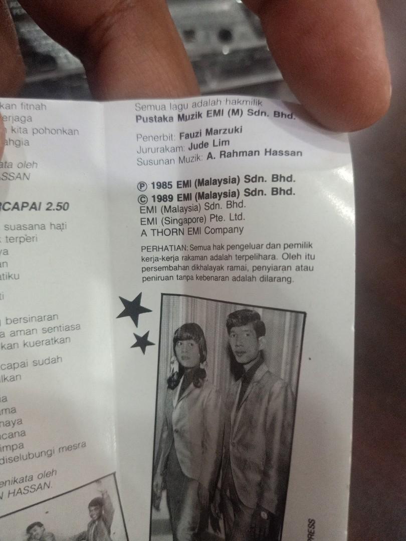kaset lama 60an - a.rahman hassan & azizah mohammad 1989, Hobbies ...