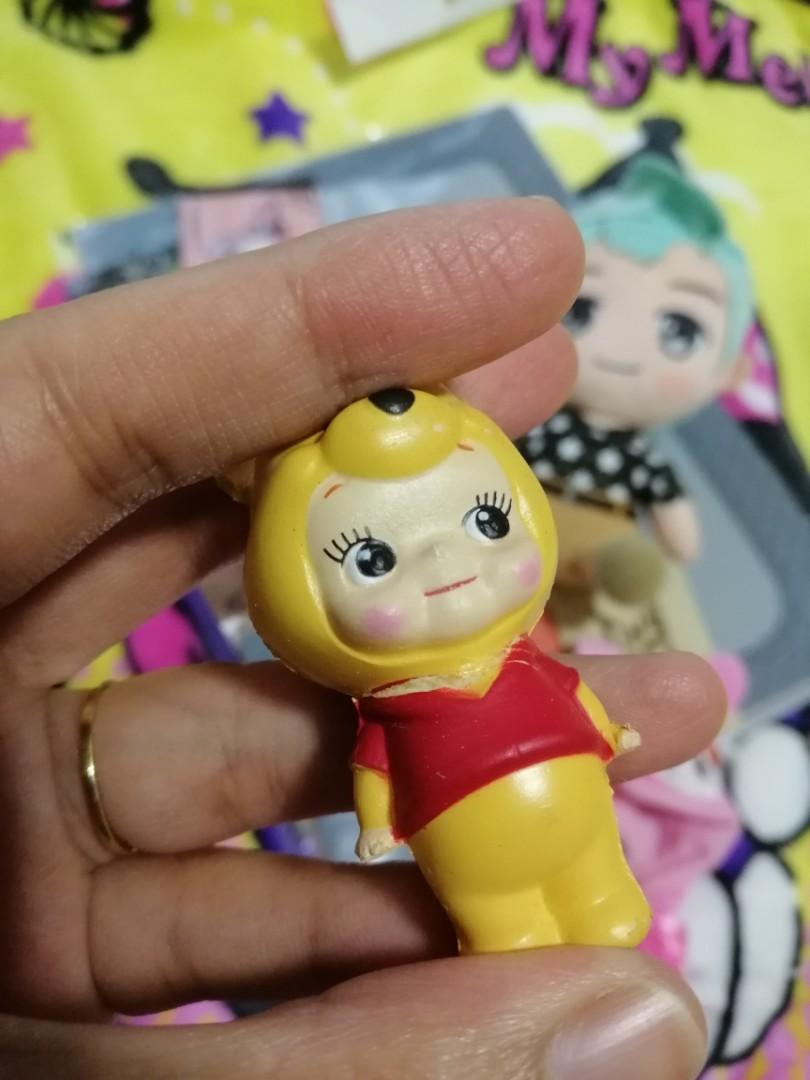 Kewpie pooh squishy keychain, Hobbies & Toys, Toys & Games on Carousell