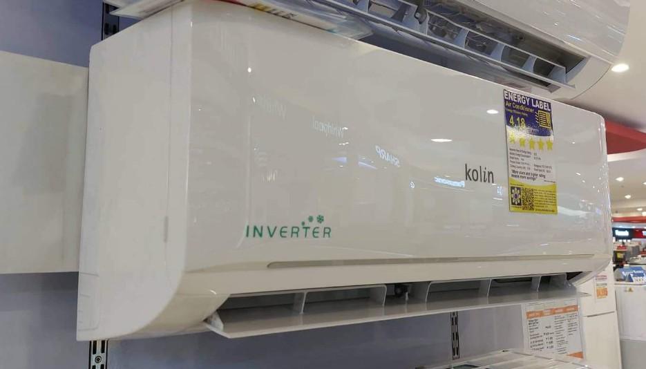KOLIN APTUS INVERTER SPLIT TYPE, TV & Home Appliances, Air Conditioning ...