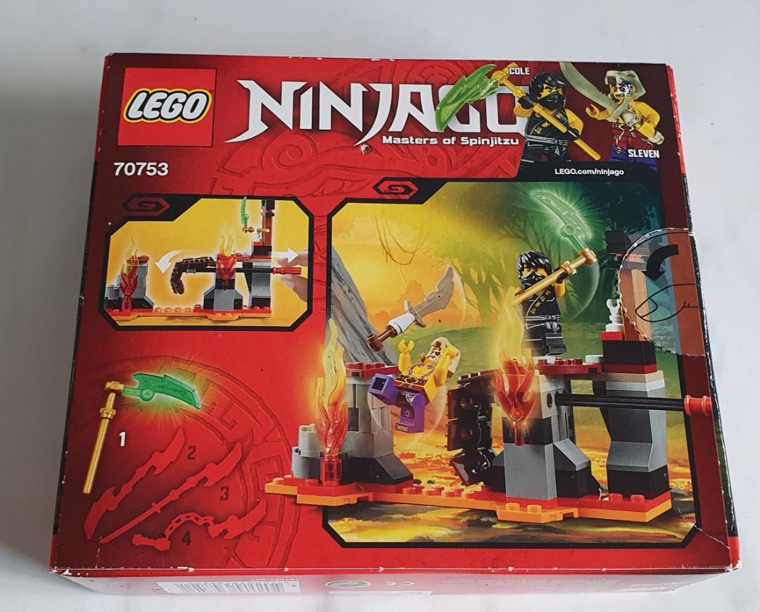 Lego RARE RETIRED BNIB Ninjago 70753 lava falls minifigure sleven ...