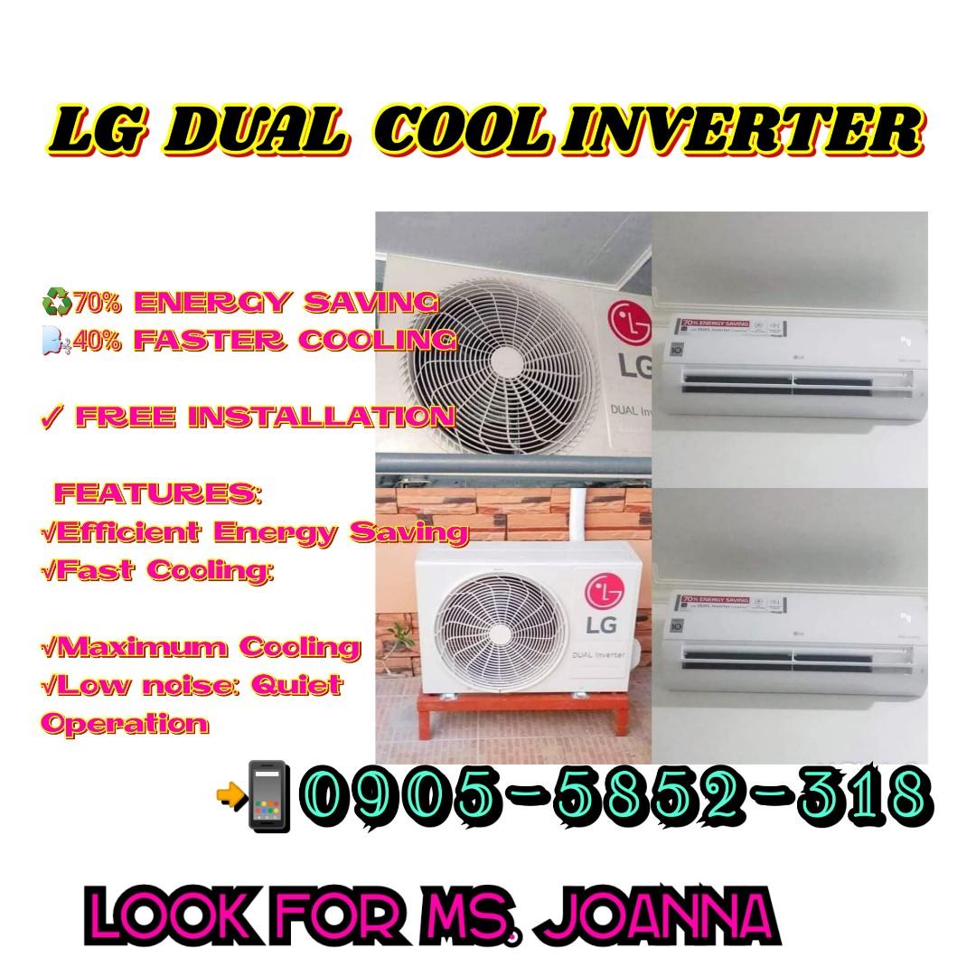 Lg Dual standard Inverter, TV & Home Appliances, Air Conditioning and ...