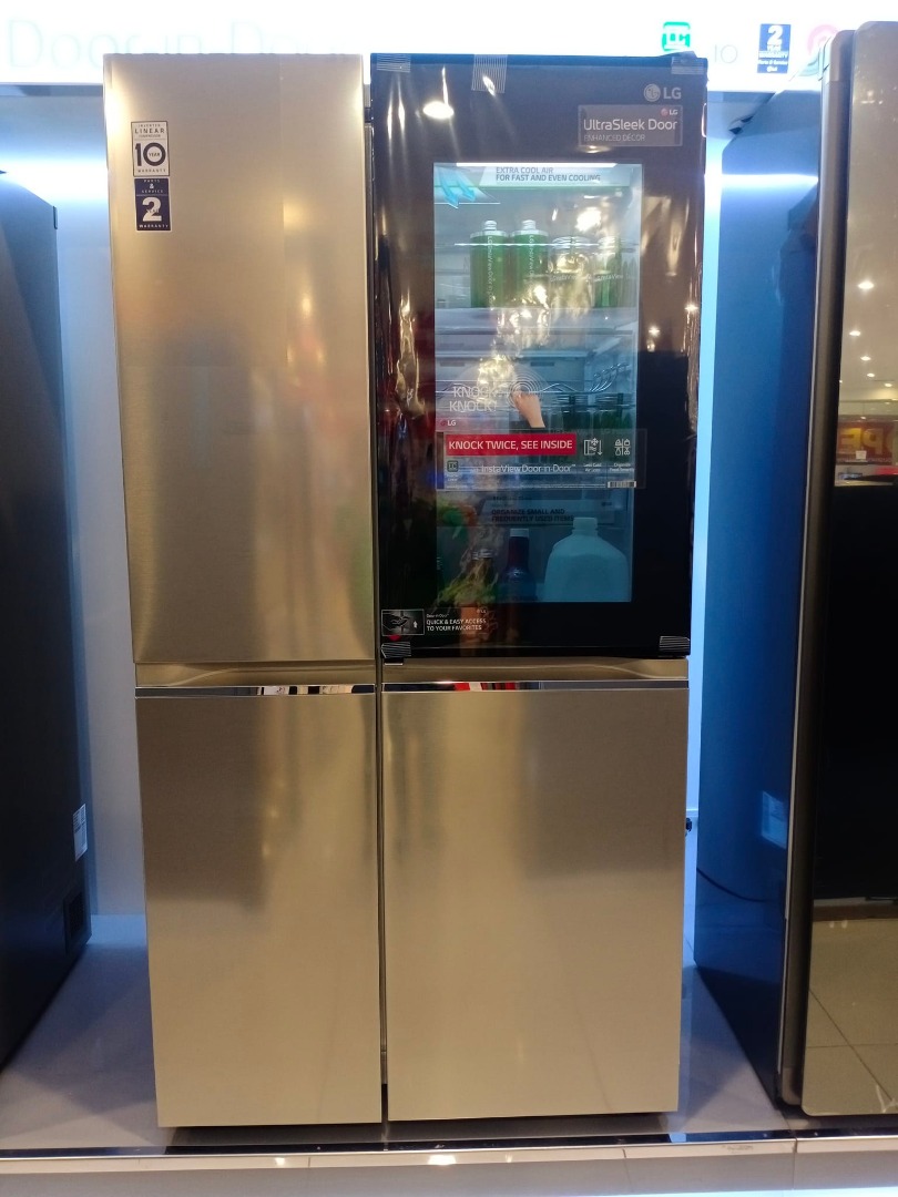 LG RVS-Q245NS 24.5 cu.ft. Side by Side Refrigerator, TV & Home ...