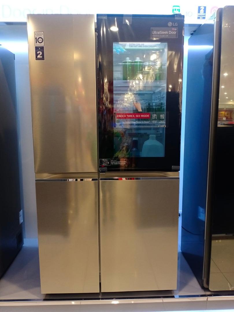 LG RVS-Q245NS 24.5 cu.ft. Side by Side Refrigerator, TV & Home ...